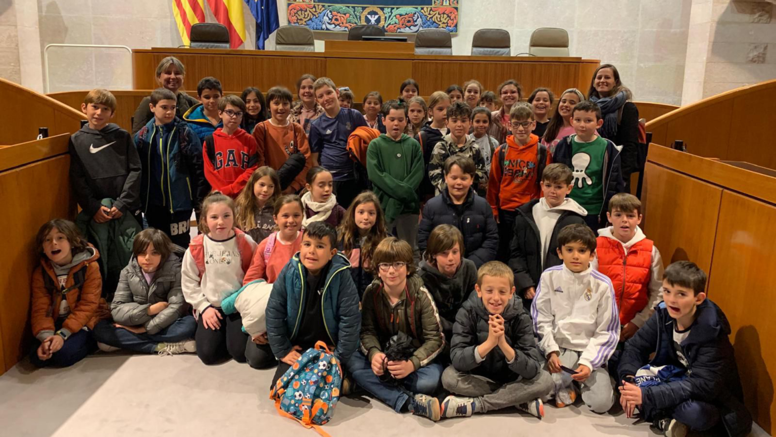 Visita al palacio de la Aljafería con 4º de Primaria | Colegio Alemán