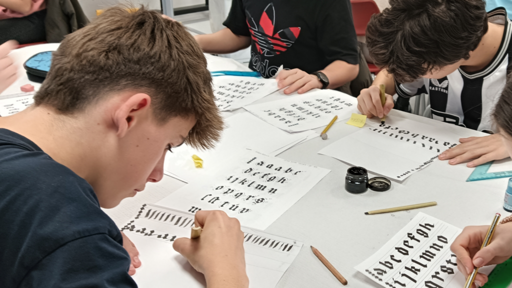 El taller medieval vuelve a 3º de ESO un año más | Colegio Alemán